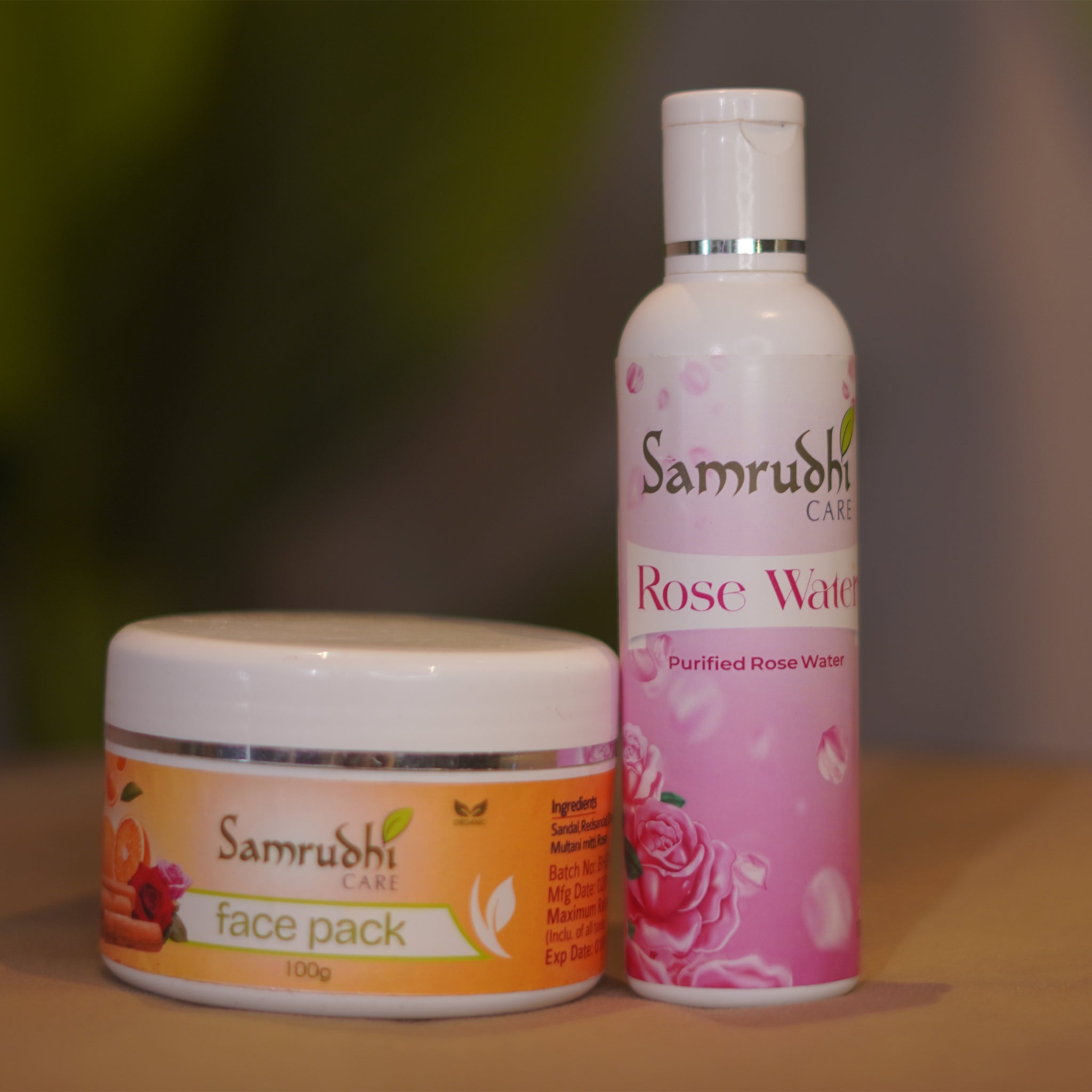 Organic Face Pack – Samruthi Care oil